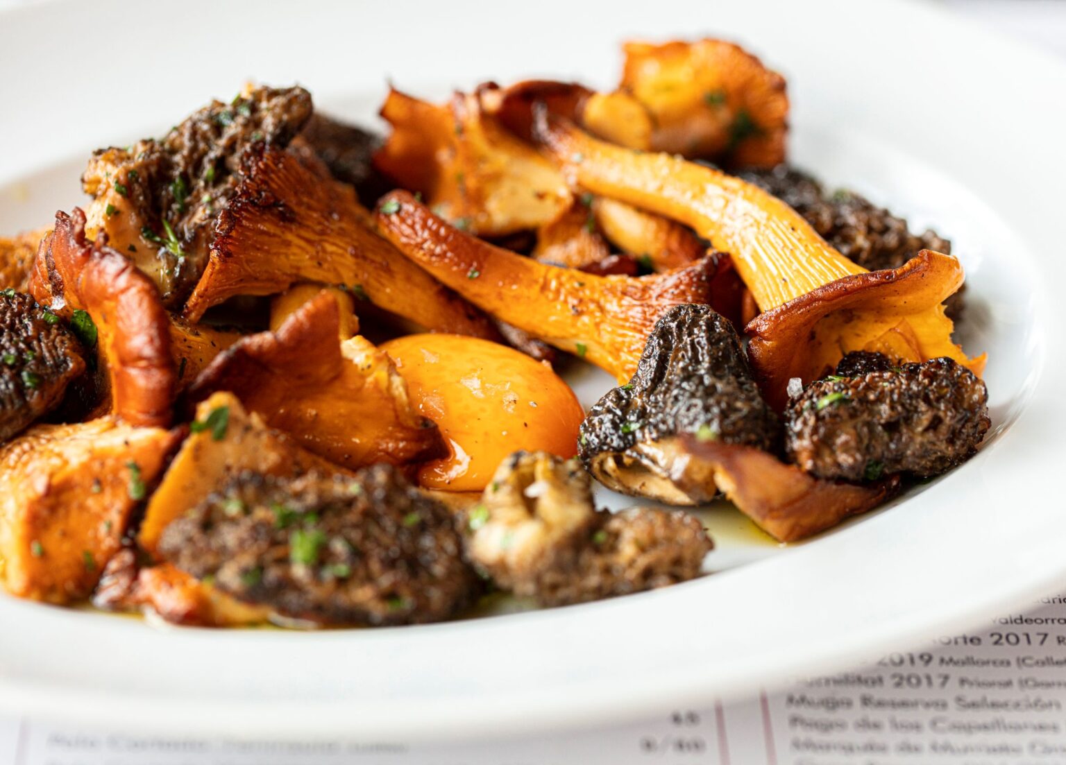 Menu - Barrafina - Borough Yards